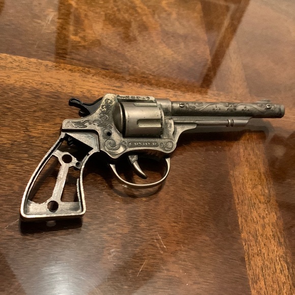Toys | Vintage Gonher Cowboy Revolver Wild West Style Metal Replica Cap ...